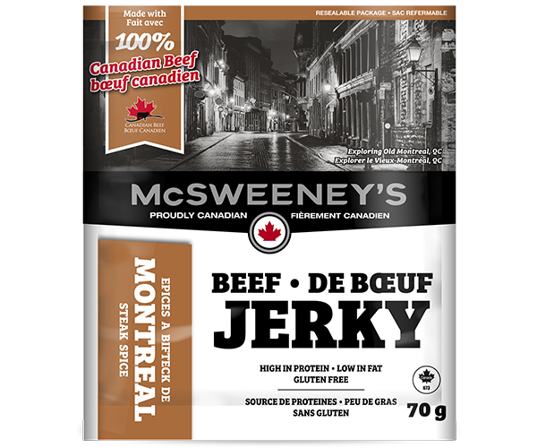 Beef Jerky Montreal Steak Spice • McSweeney's Premium Jerky & Meat Snacks